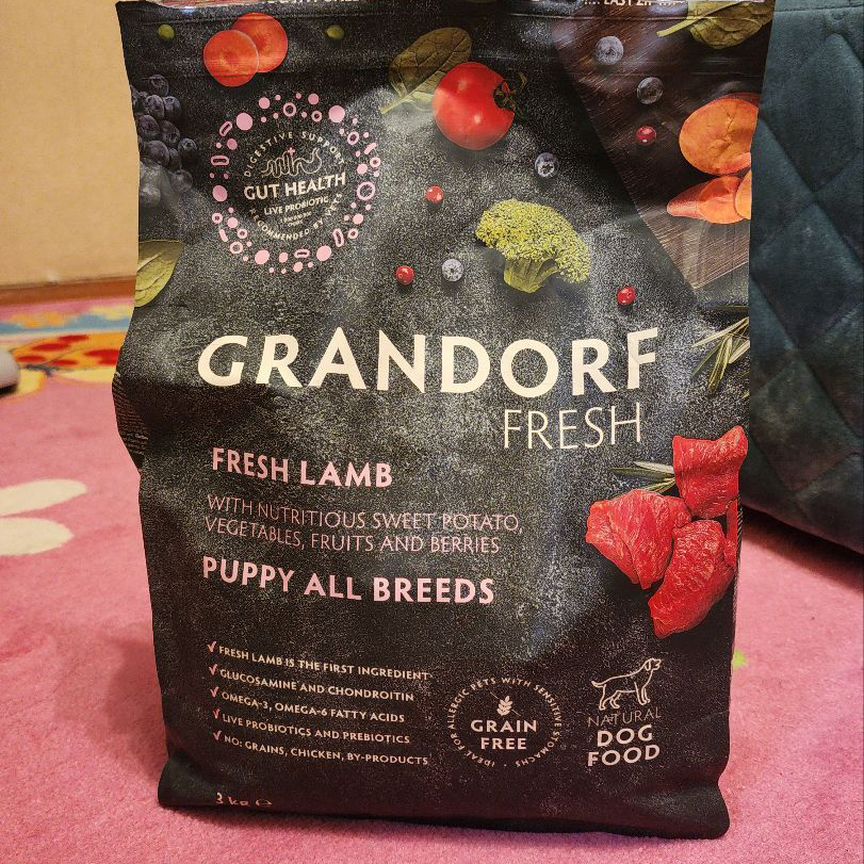 Корм для щенков всех пород grandorf fresh puppy