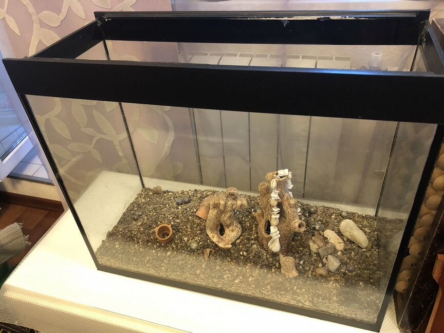 Аквариум 75 л стеклянный