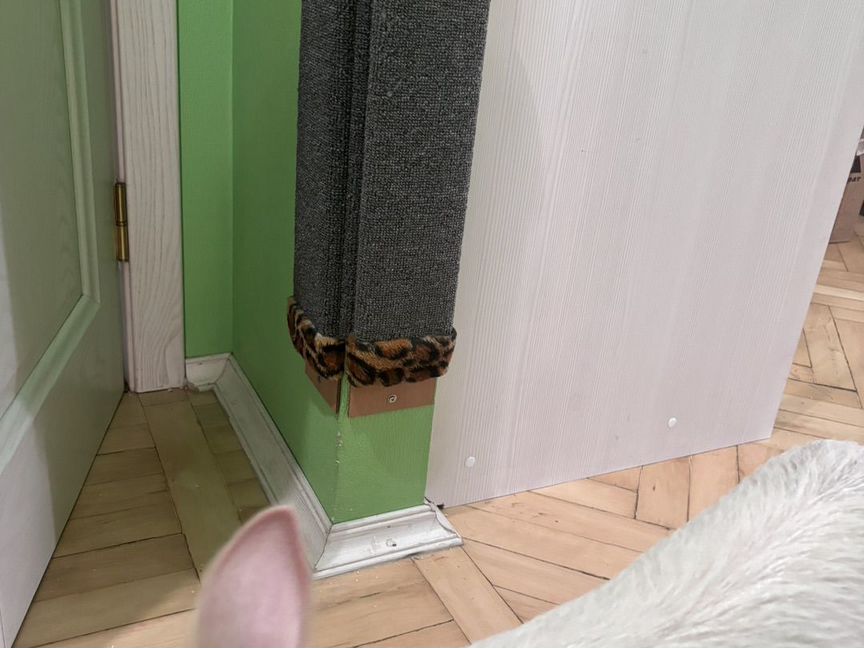 Когтеточка для кошек угловая