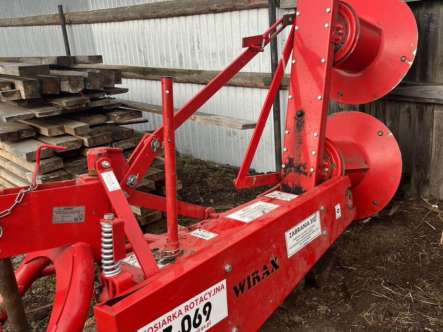 Роторная косилка и грабли