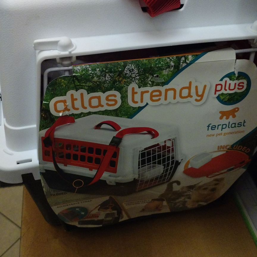 Переноска ferplast atlas 10 trendy  с ремнем