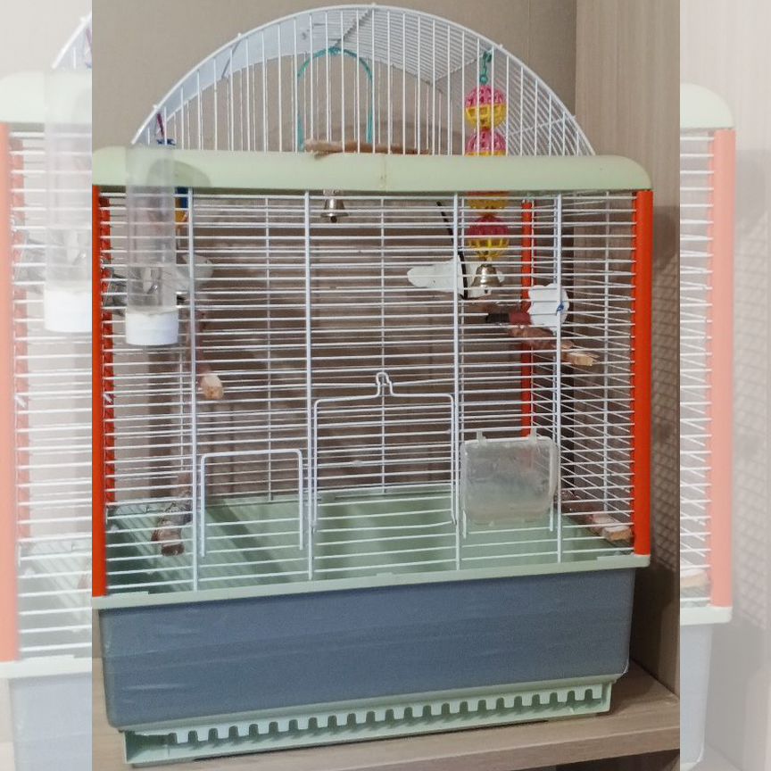 Клетка для попугая большая бу