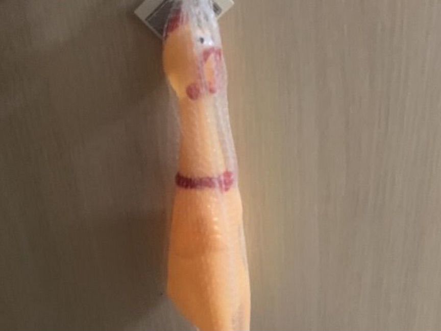 Утка пищалка игрушка