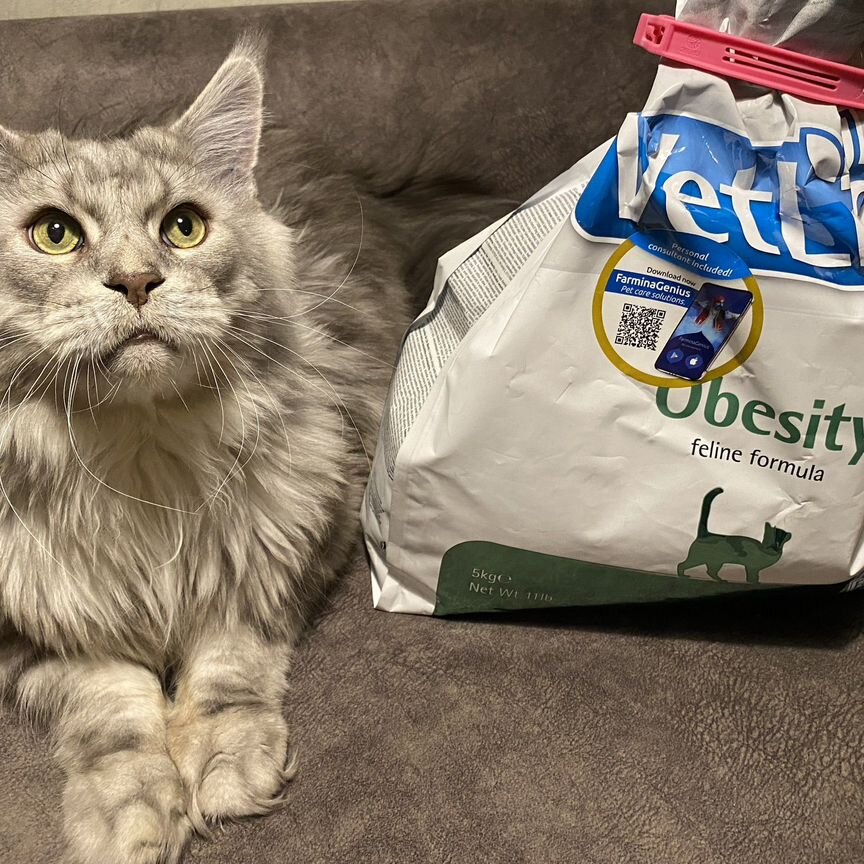 Корм для кошек Farmina Vetlife Obesity ост 2 кг