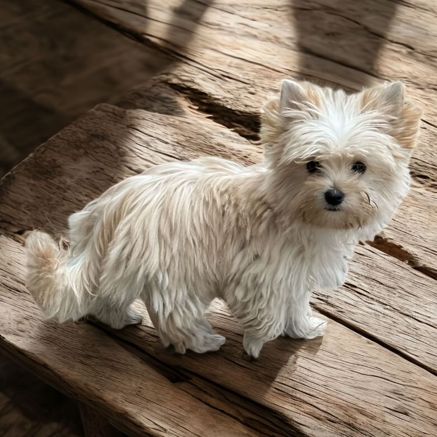 Голдаст-йорк, щенок