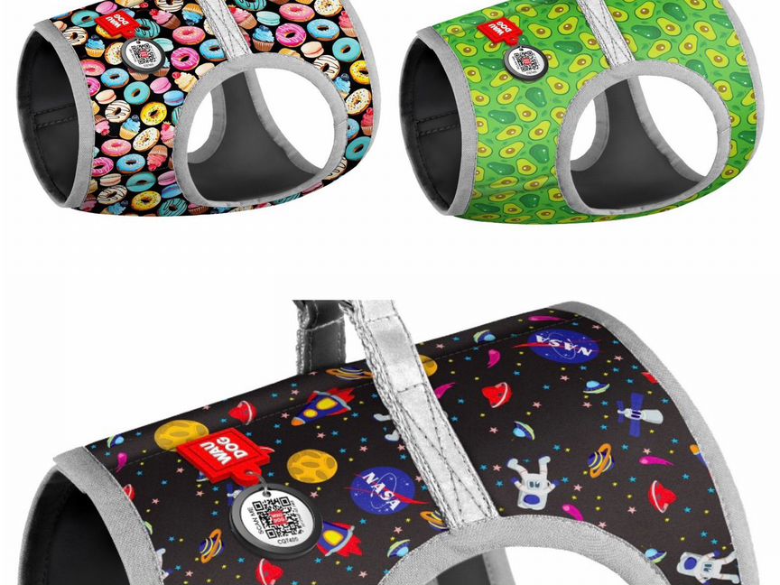 Шлейка Waudog анатомическая новая