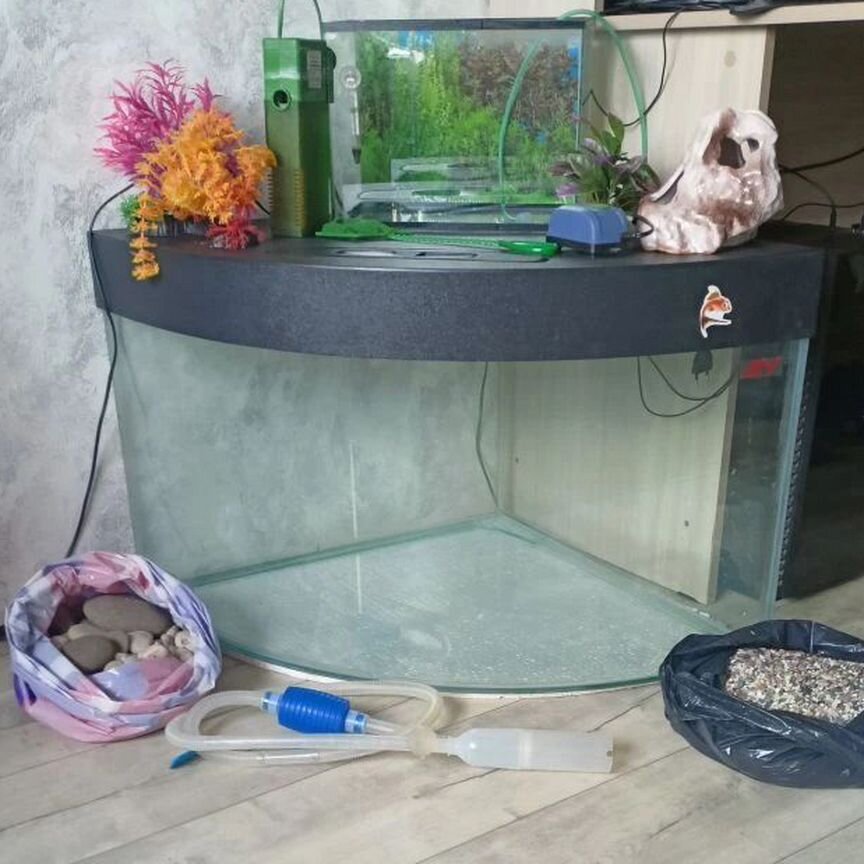 Аквариум угловой 95 л