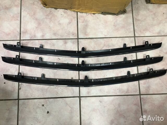 Молдинг переднего бампера Mercedes W222 AMG купить в Москве MERCEDES ...