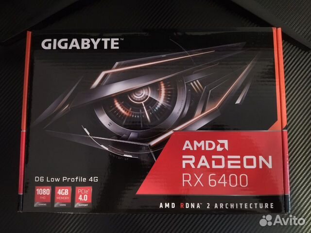 Видеокарта AMD Radeon RX6400 4GB Low Profile купить в Санкт-Петербурге ...