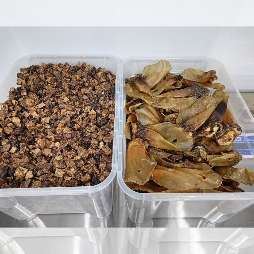 Сушёные лакомства для собак