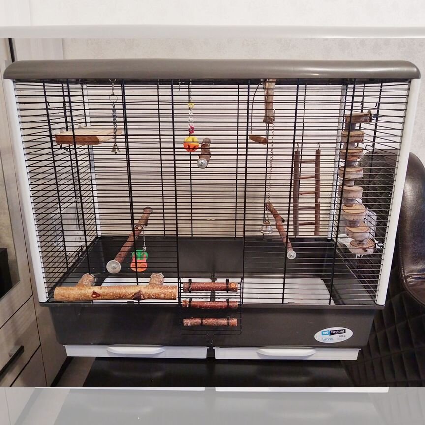 Клетка для попугая большая бу