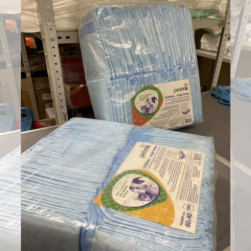 Пеленки подстилки pet mil