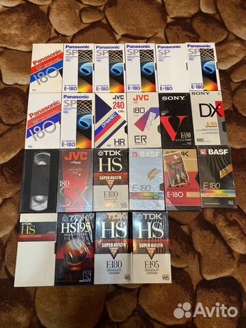 Видеокассеты vhs с фильмами 50шт купить в Москве | Электроника | Авито