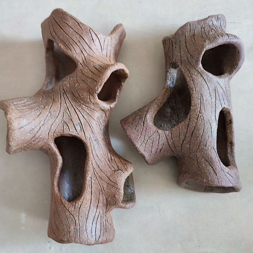 Гроты для аквариума горизонтальные и вертикальные