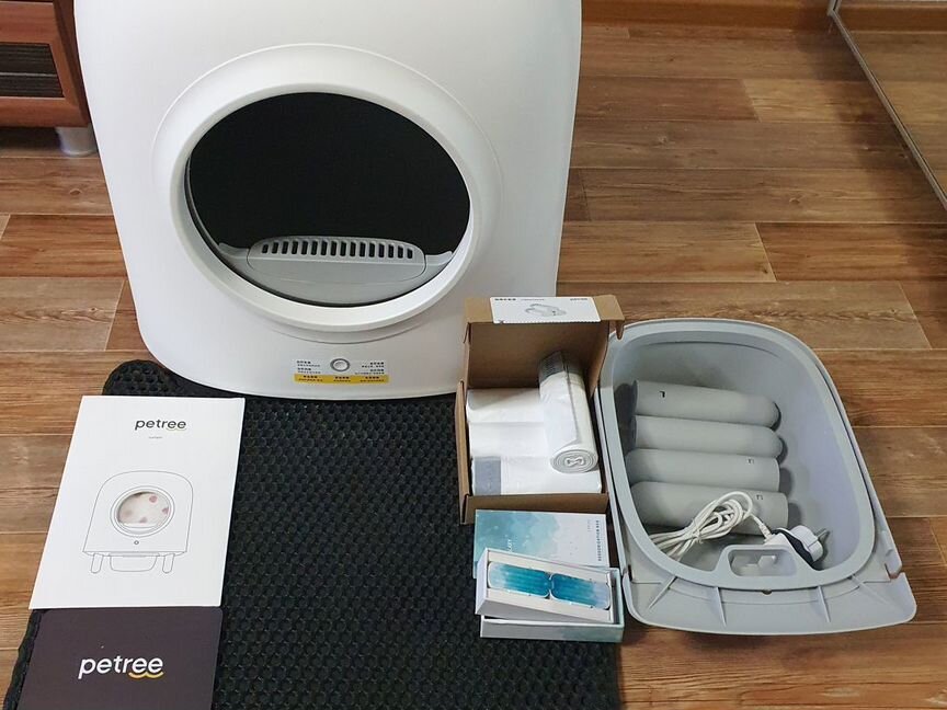 АВТОМАТИЧЕСКИЙ туалет для кошек petree 2 wifi