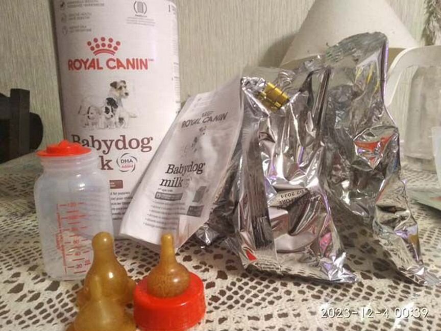 Молочная смесь для щенков "Ройял Канин"