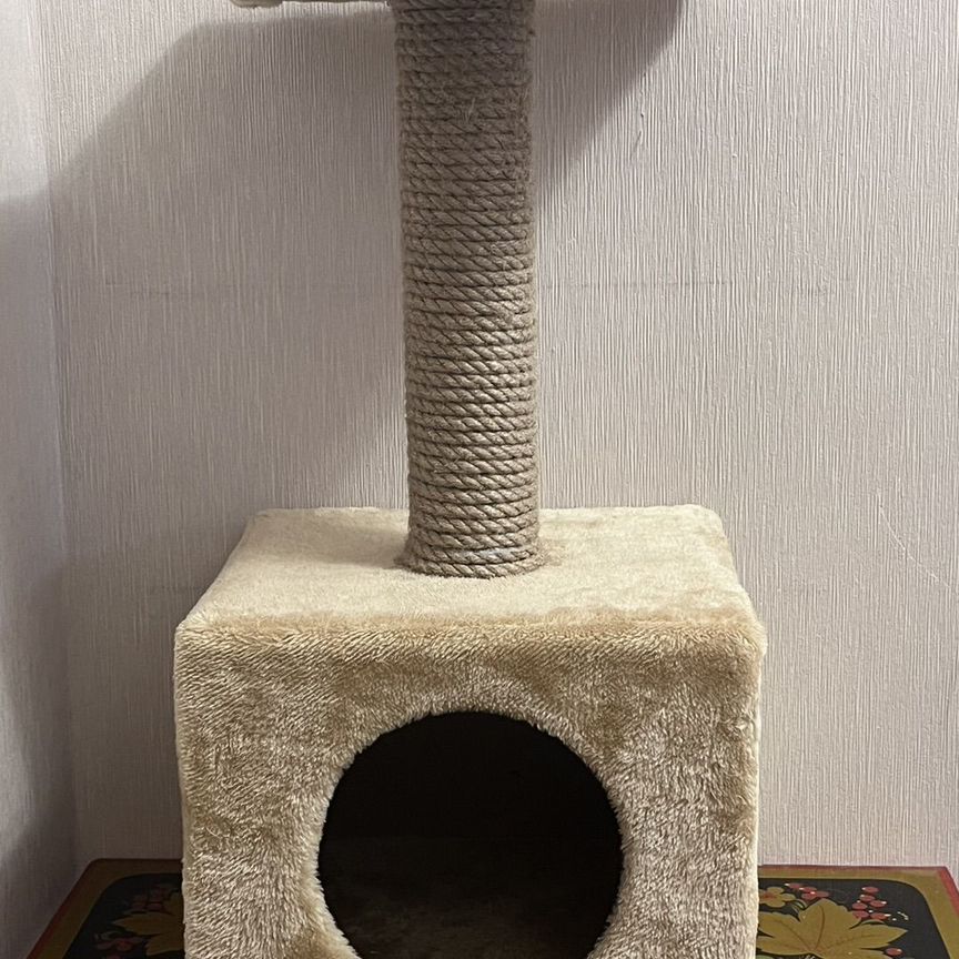 Когтеточка с домиком бу