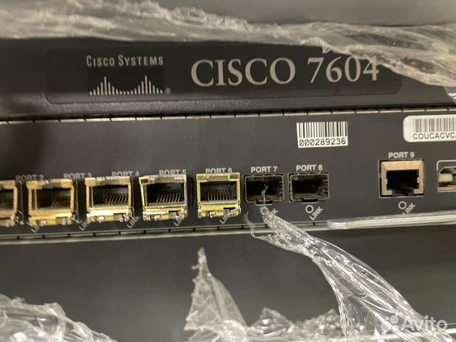 Cisco 7604 с платой WS-SUP32-GE-3B купить в Москве | Электроника | Авито