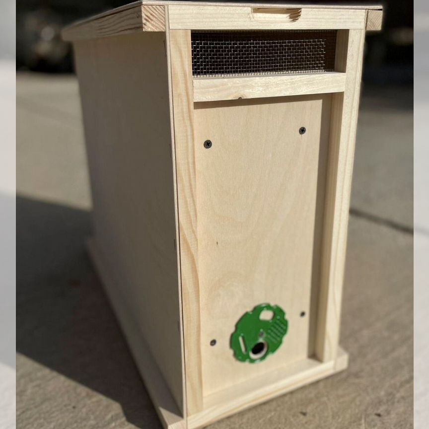 Ящик ловушка пчелопакет с рамками