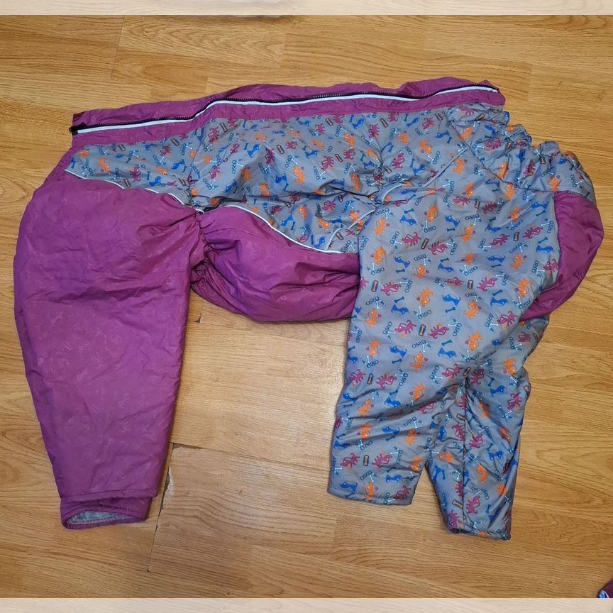 Зимний комбинезон для крупных собак