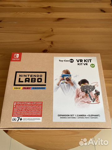 Nintendo labo VR KIT Expansion set 1 и 2 купить в Москве | Электроника ...