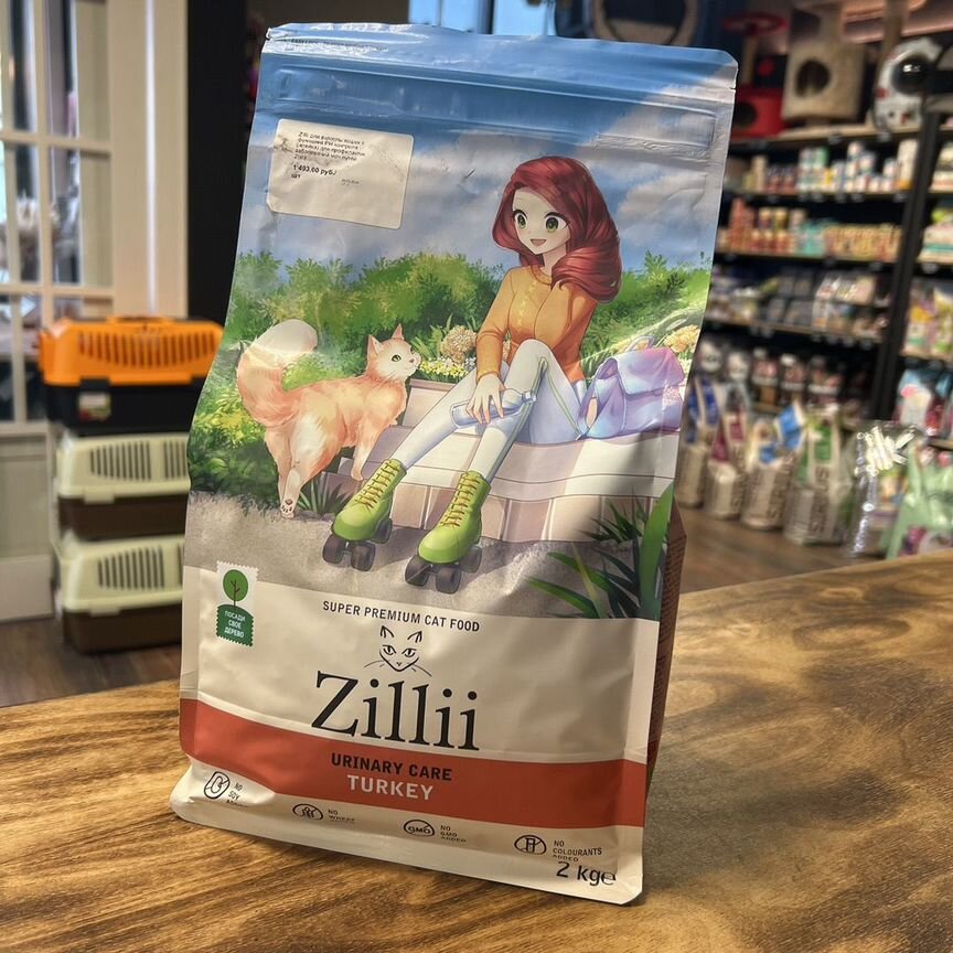 Корм для кошек zilli