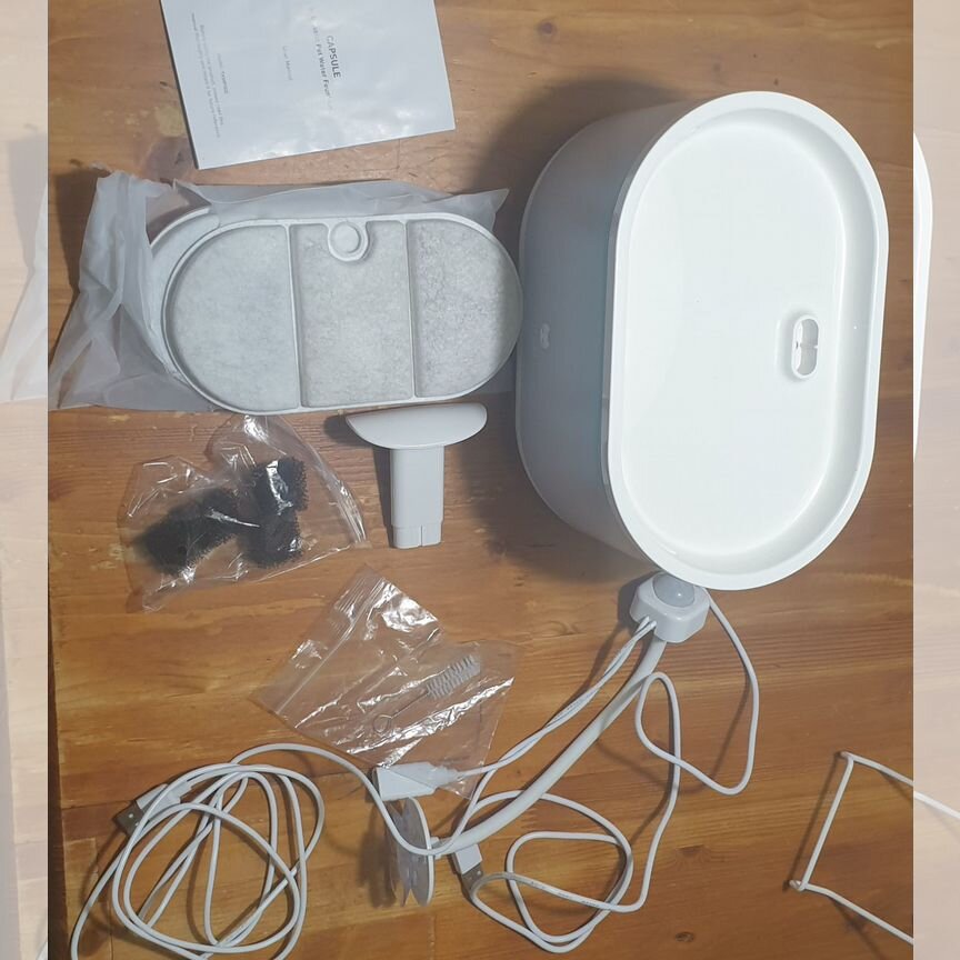 Фонтан поилка для кошек - Tikpaws TK-WF002