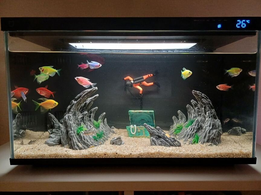 Грот для аквариума