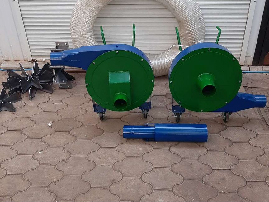 Зернодробилка пневматическая роторная