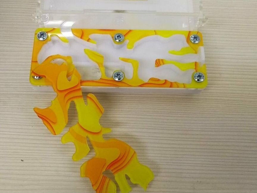 Муравьиная ферма 15*10см Лава с комплектом для сод