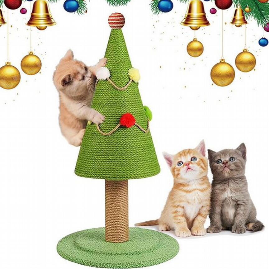 Новогодняя елочка для вашей кошки