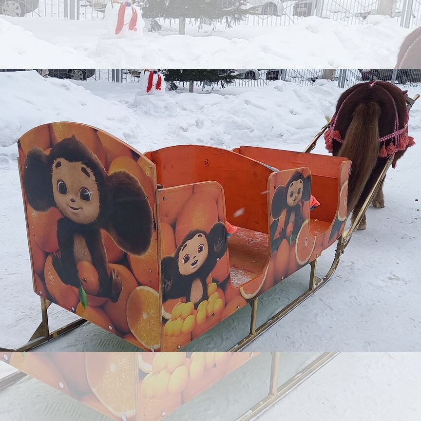 Сани для лошади