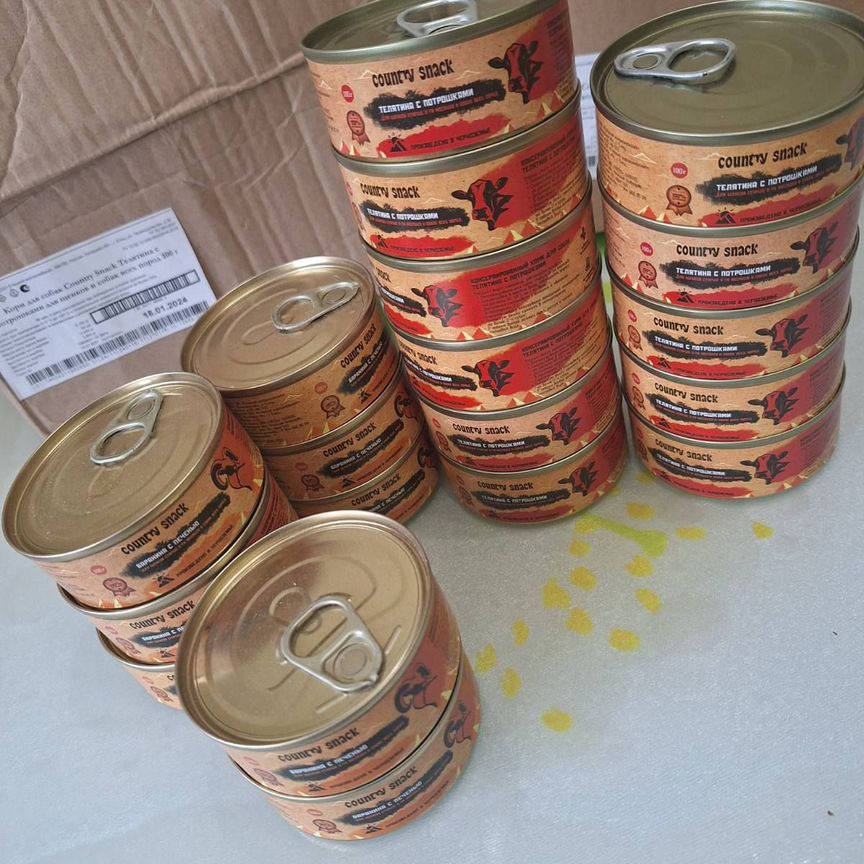 Корм для щенков старше 6мес и собак всех пород