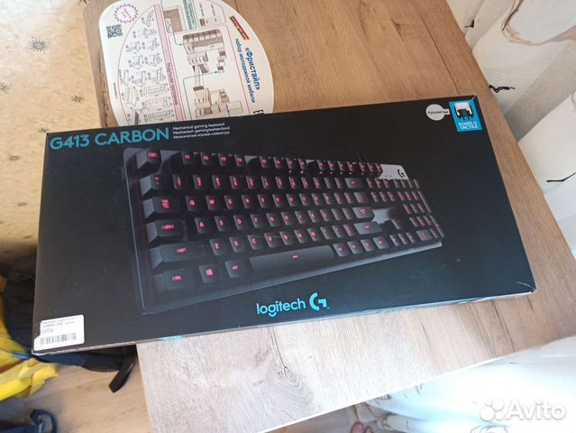 Клавиатура Logitech g413 carbon купить в Москве | Электроника | Авито