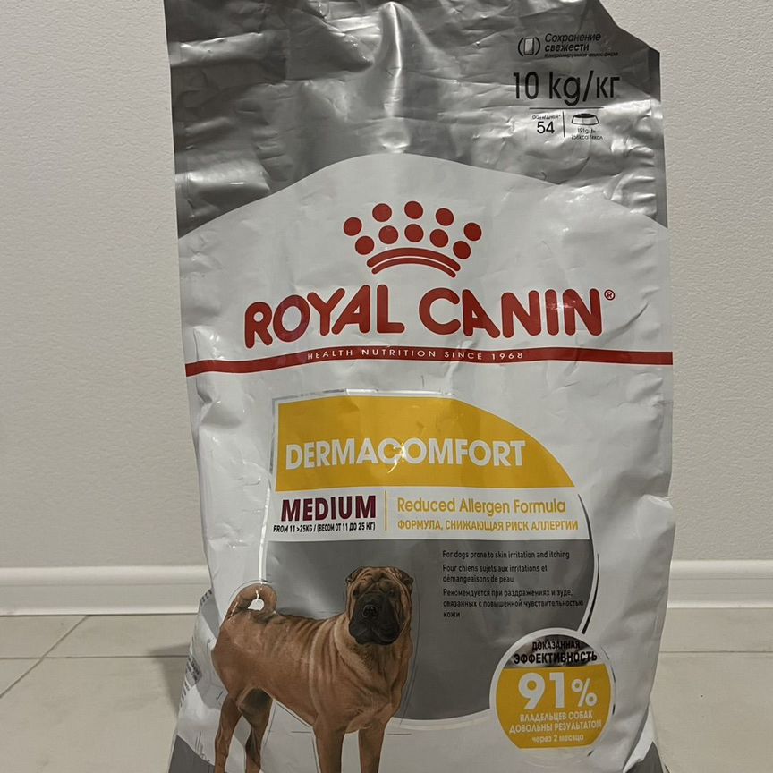 Корм для собак royal canin medium