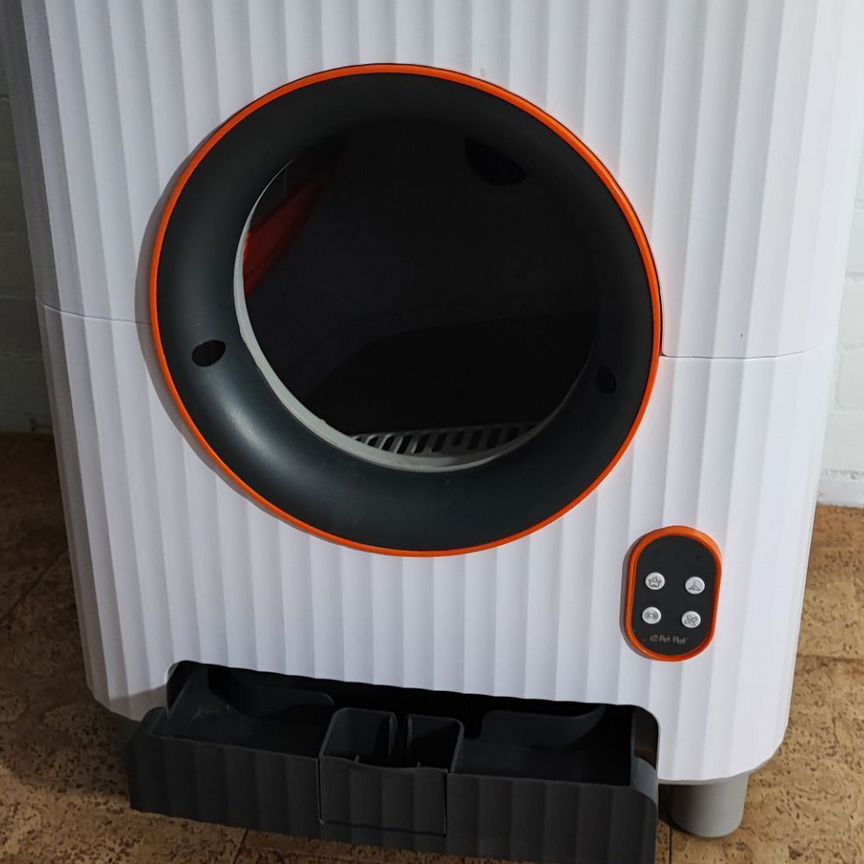 Автоматический лоток для кошек pet flat pure clean