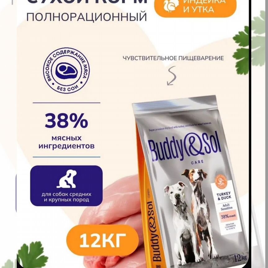 Сухой корм для собак