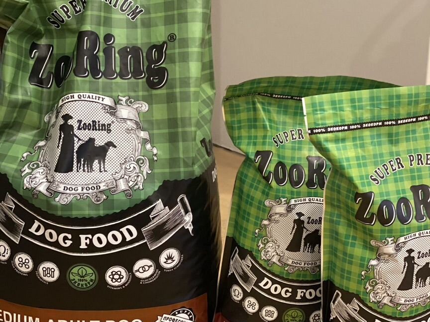 Корм для собак Zooring супер премиум