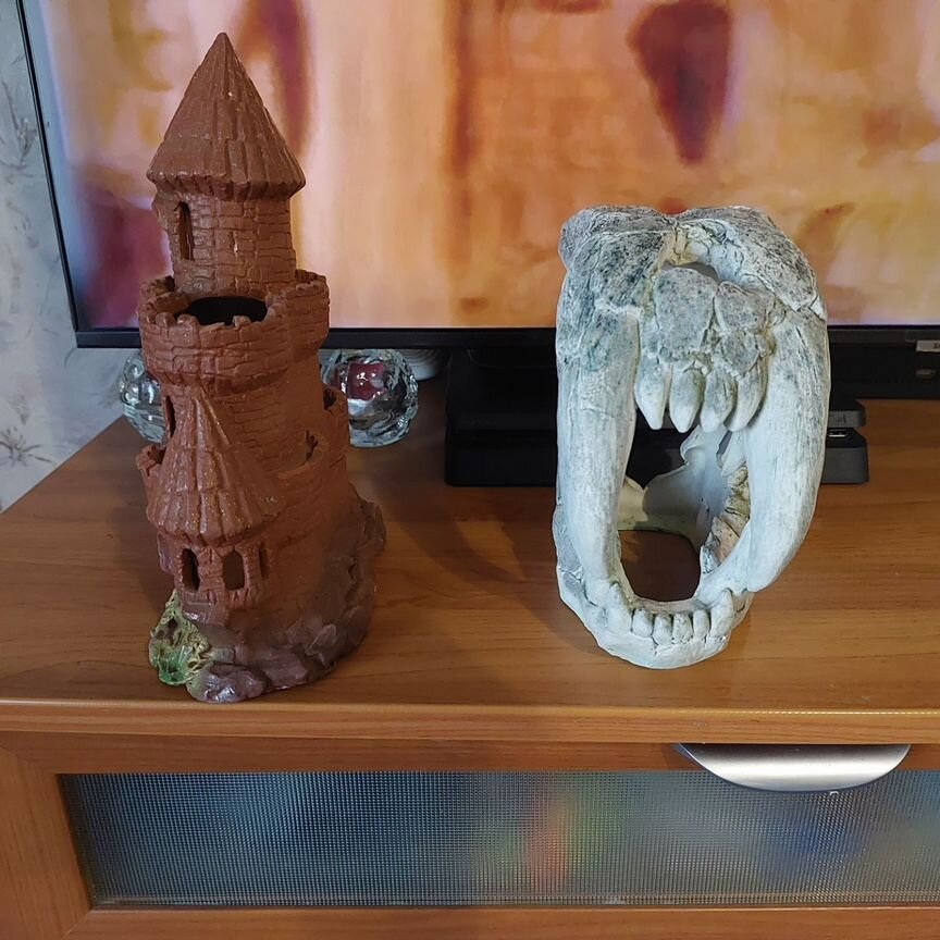 Грот для аквариума, укрытия