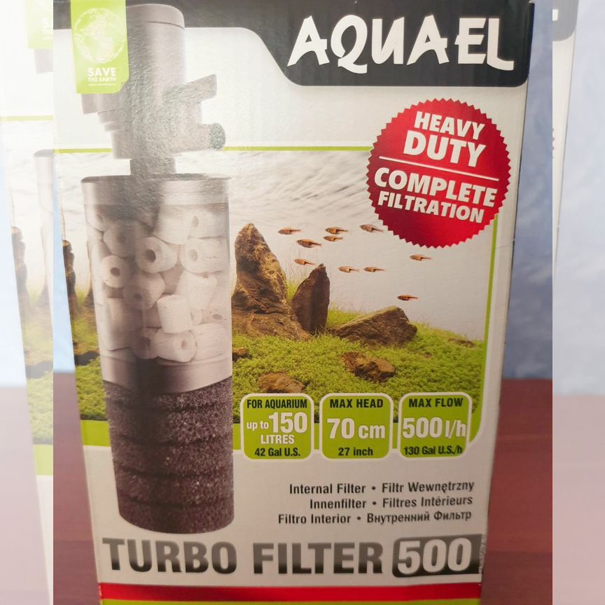 Аквариумный фильтр Aquael turbo filter 500