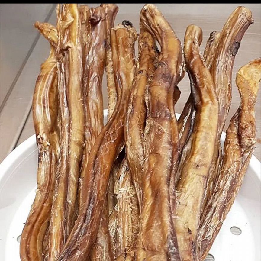 Бычий корень для собак сушеный