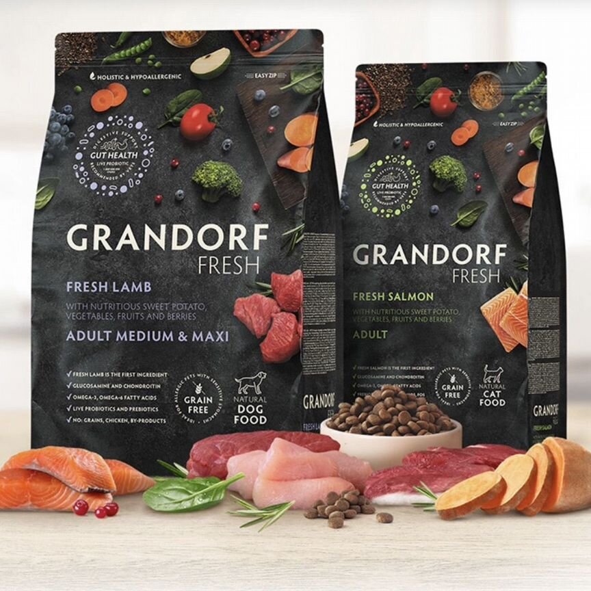 Grandorf Fresh корм для кошек и собак