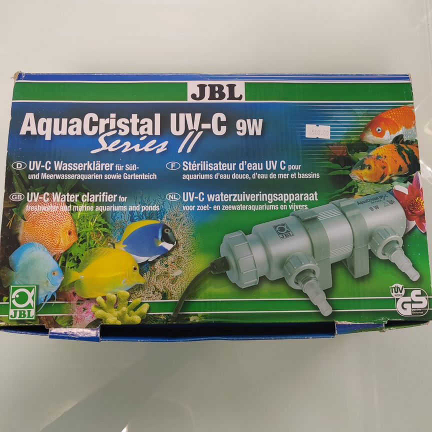 Ультрафиолетовая лампа для пруда и аквариума 9 w