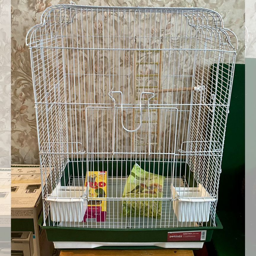 Клетка для птиц большая Petmax 47/35/62