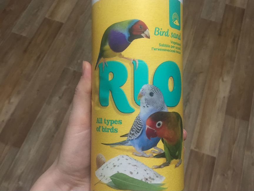 Rio Гигиенический песок с ракушками и эвкалиптом