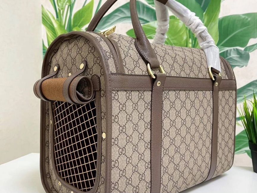 Переноска для животных gucci
