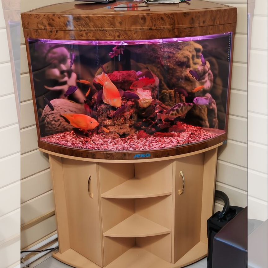 Аквариум с тумбой jebo