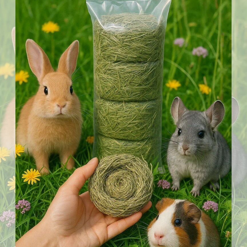 Корм для шиншилл, морских свинок, крыс