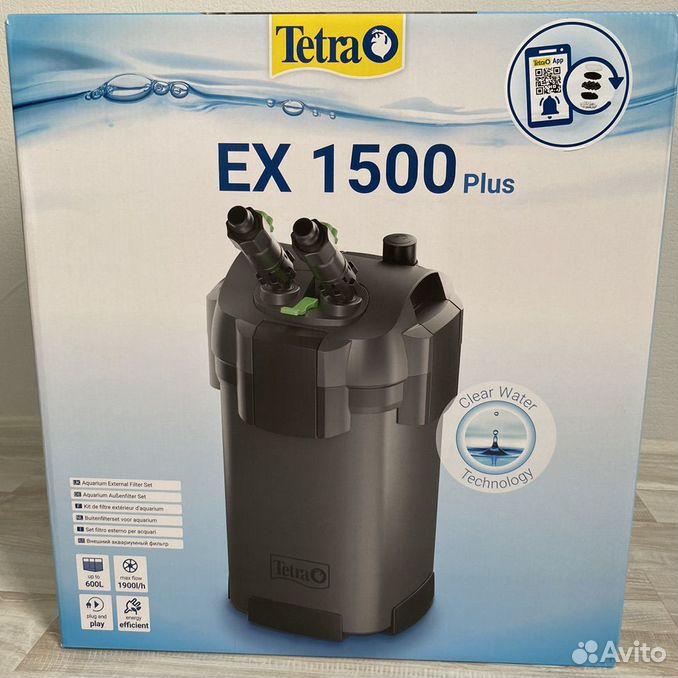 Аквариумный фильтр Tetra EX1500 plus