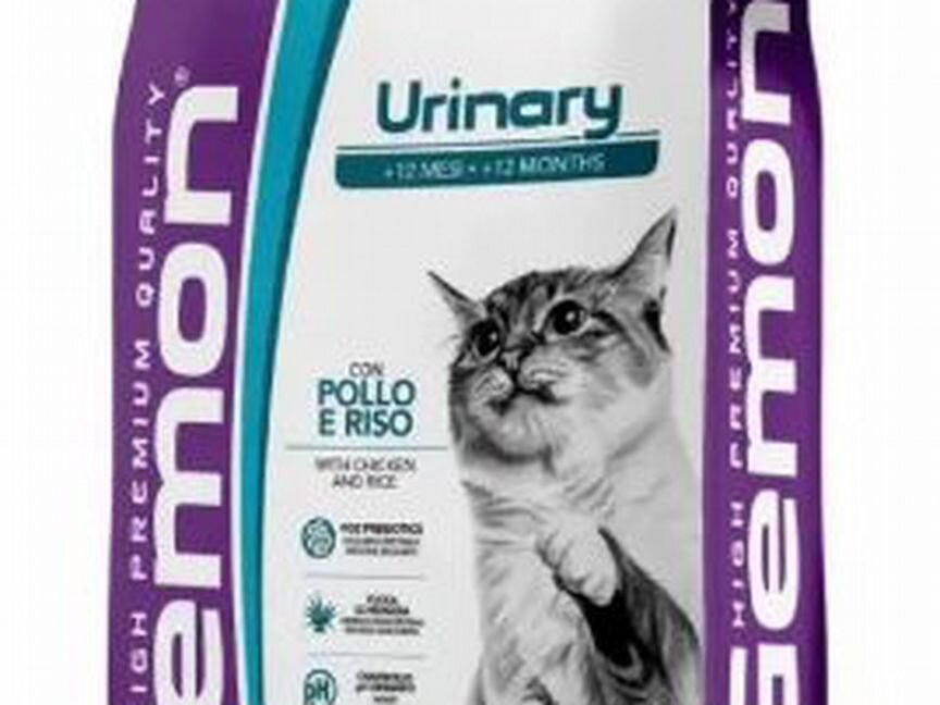 Корм для кошек Gemon Cat Urinary (Курица, рис), 7